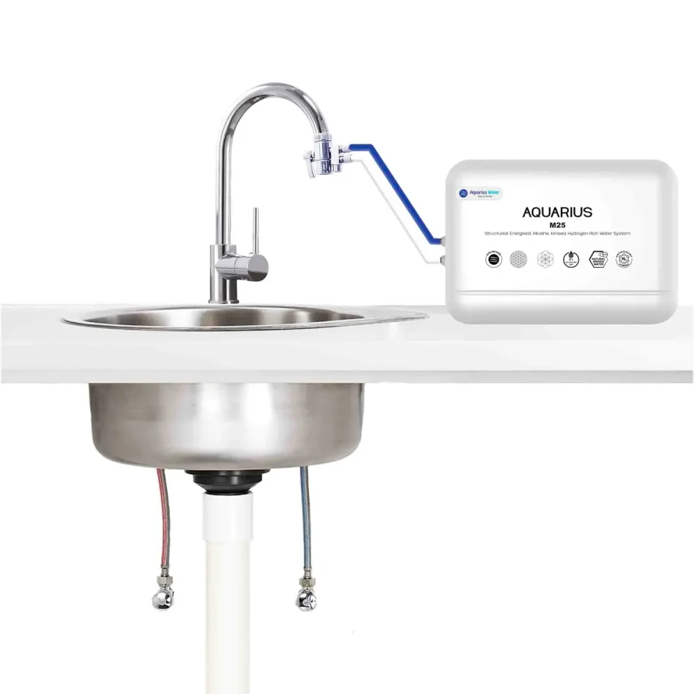 Aquarius M25 Alkaline Ionised Structured Water System - Bench Top ...
